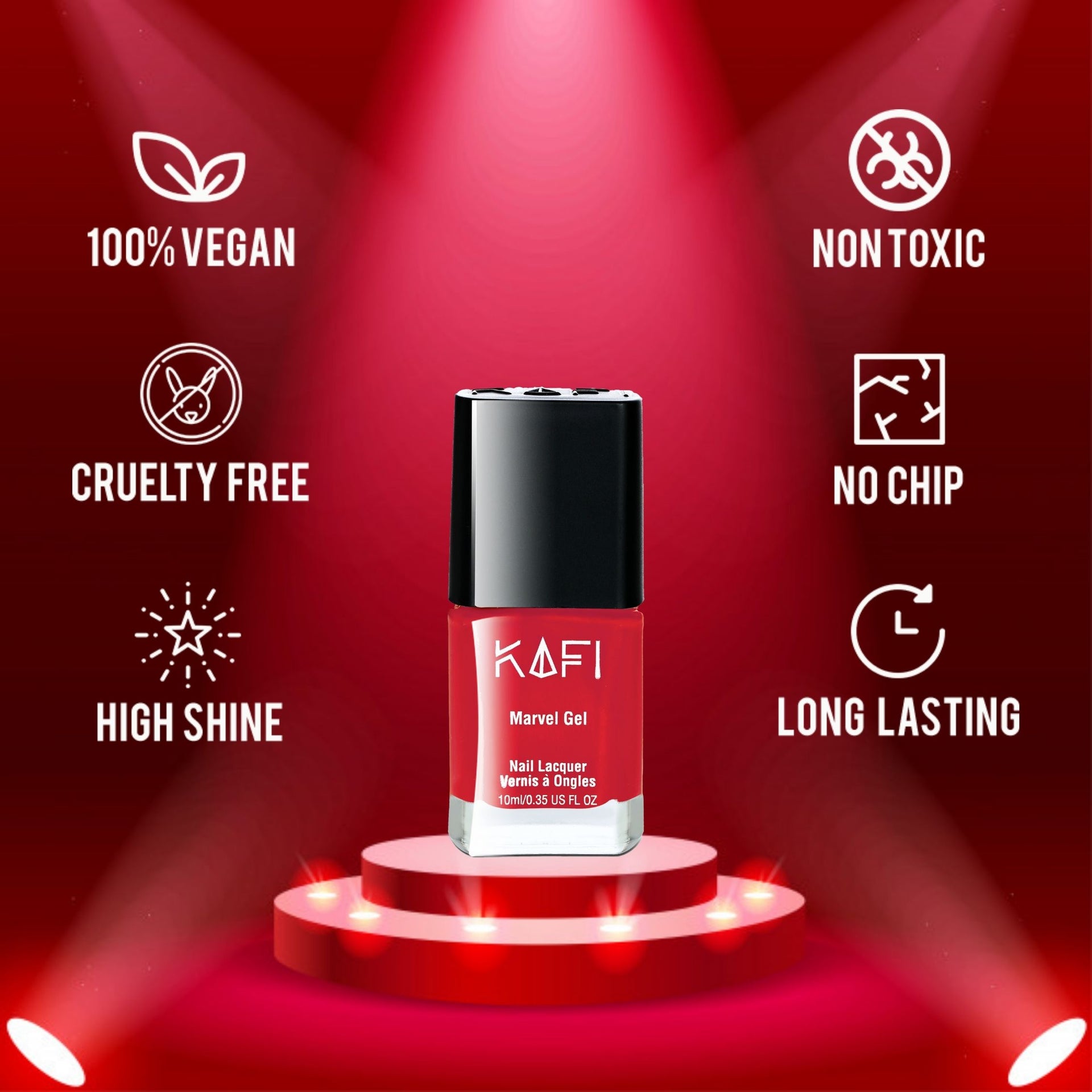 Shop Marvel Gel Shine Collection | KAFI Cosmetics